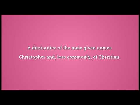 Chris Meaning