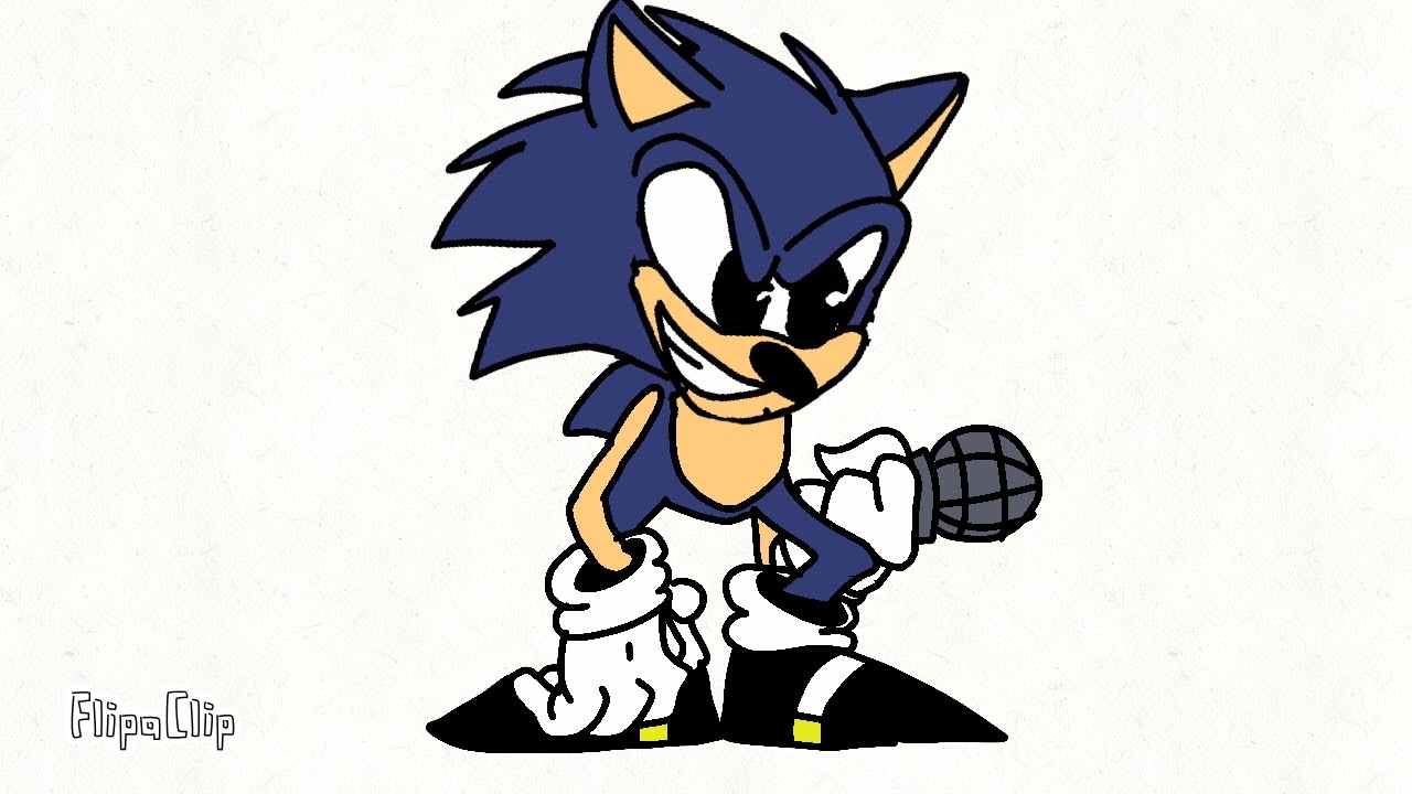 Sonic.ExE FNF but it’s normal kinda?