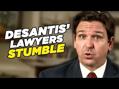 Ron DeSantis' Lawyers Forced To Explain To Court What "Woke" Means