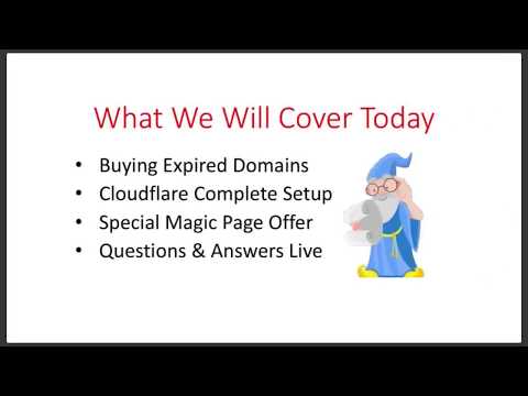 Buying Expired Domains + Cloudflare Setup