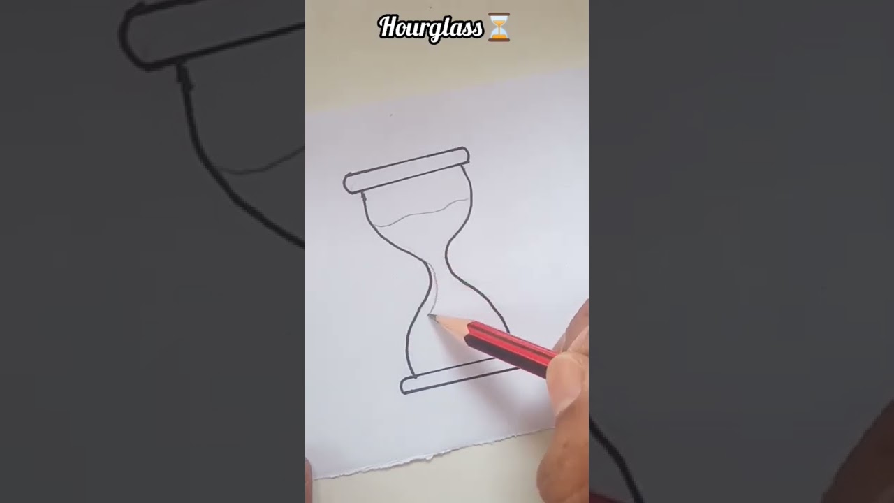 Hourglass drawing #shorts