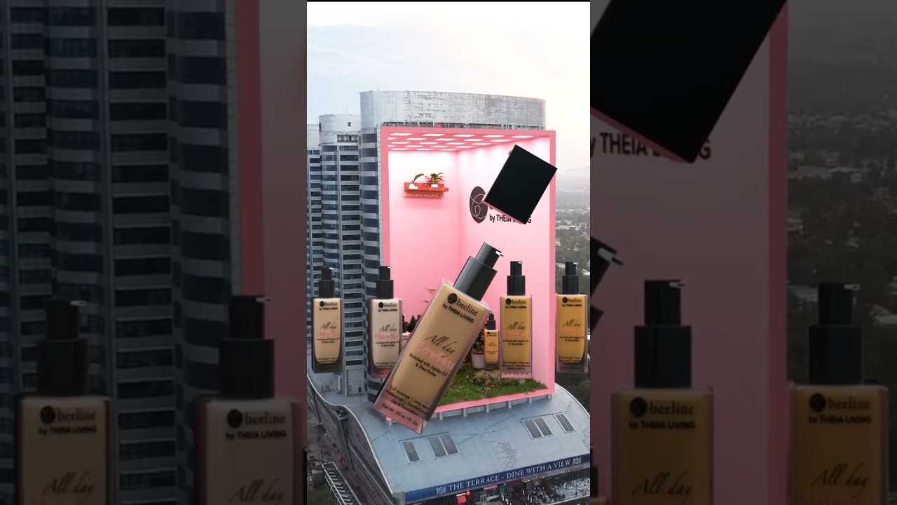 My recent 3d cgi ads for Beeline cosmetic 😍⭐#blender3d #cgi #cgianimation #vfx  #3d #videoediting