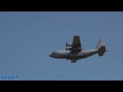 C-130 Hercules From Austrian Air Force Flyby On Arrival to Kauhava 2025