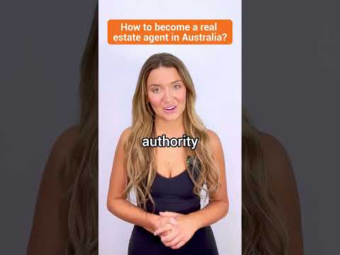 How to become a real estate agent in Australia? | Entry Education #realestatecourses #realestate #au
