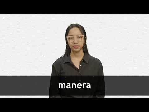 English Translation of “MANERA” | Collins Spanish-English Dictionary