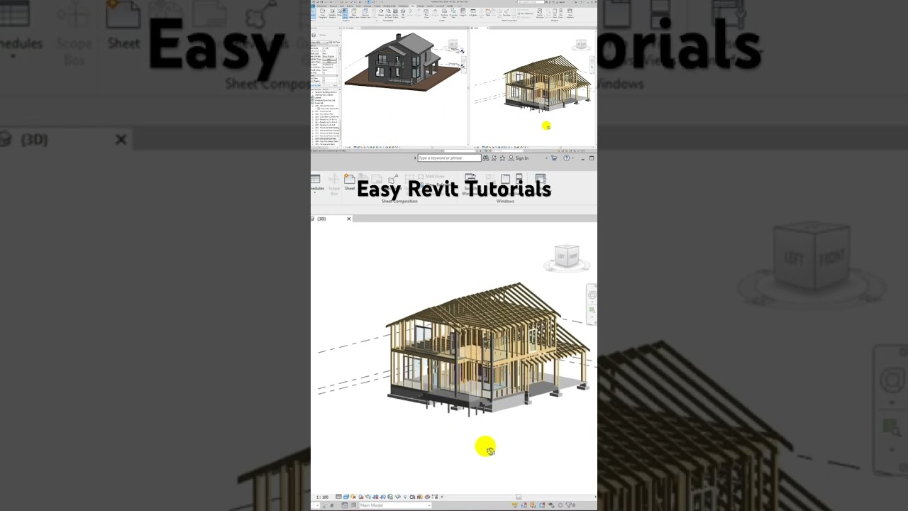 Timber Framed Design & Foundation in Revit: Quick Step by Step Guide #revit  #3dmodeling #tutorials