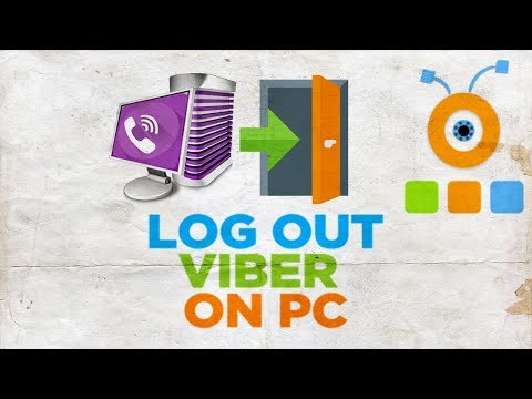 How to Log Out from Viber on PC | How To Sign Out Of Viber on PC