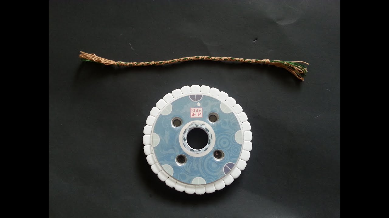 Friendship Bracelet Wheel Diamond Bracelet Tutorial
