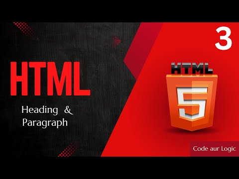 HTML Tutorial 3: Headings, Paragraphs, and MDN Web Docs Guide for Beginners