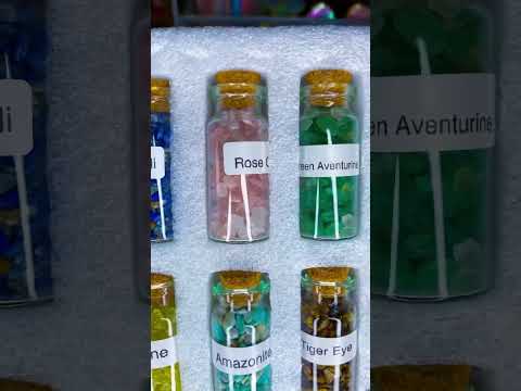 Our crystal chip bottle can be bought individually at $5 a pc or $50 (Free 2) for the entire set