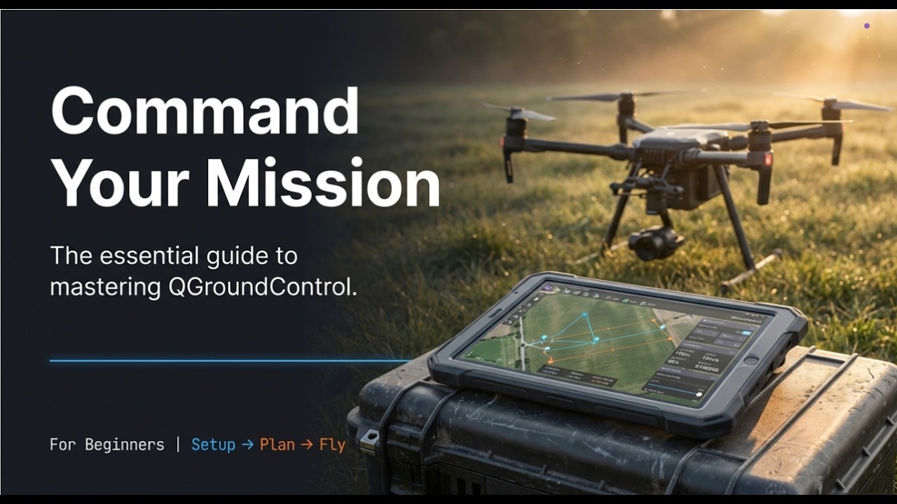 QGroundControl Command Center: Complete Drone Setup & Flight Control Guide