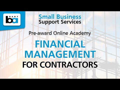 Financial Management for Contractors