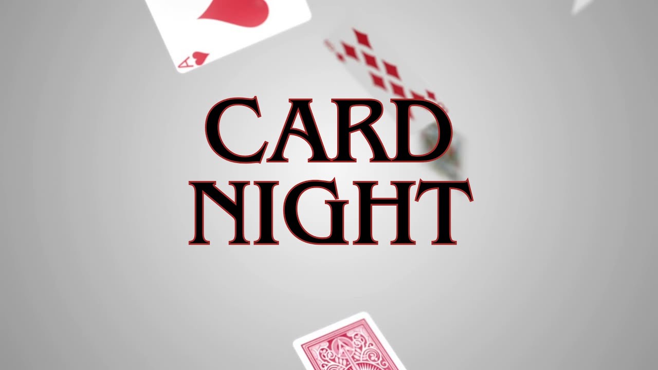 Card Night - Card Night Screensaver - Playing Cards - Game Night - Card Night Wallpaper - HD - 1HR