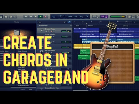 How to Make a Chord Progression on GarageBand [MAC OSx Tutorial]
