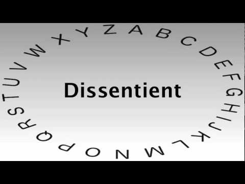 SAT Vocabulary Words and Definitions β Dissentient