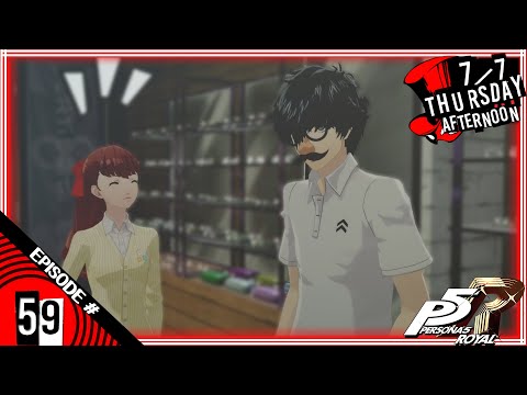 Persona 5 Royal Playthrough Ep 59: Glasses Shopping (Maxed Temperance Confidant)