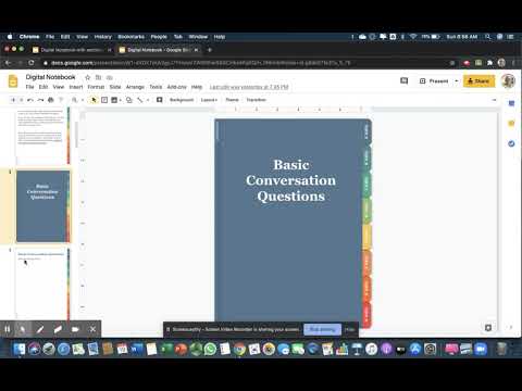 Digital Notebooks from Slidesmania