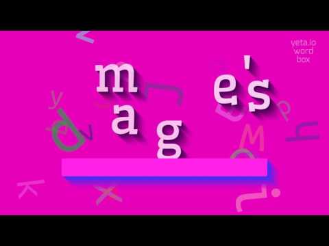 How to say "mage's"! (High Quality Voices)