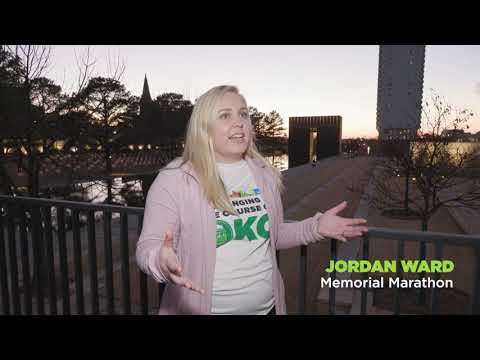OK Runner Hits the Downtown Streets to Train!