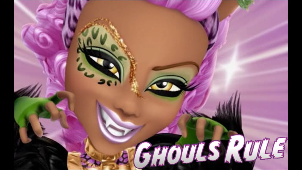 Monster High Clawdeen Wolf Ghouls Rule Makeup Tutorial Re-Upload