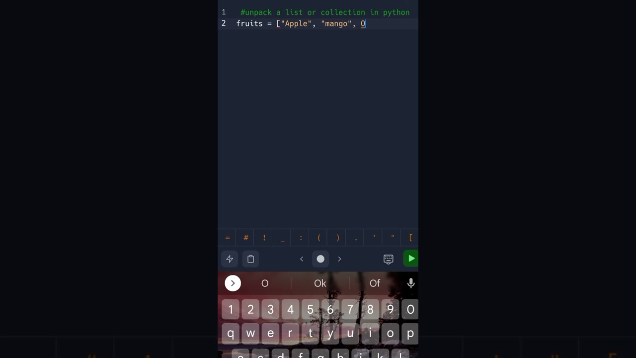 #7 python tutorial | how to unpack a collection or list in python