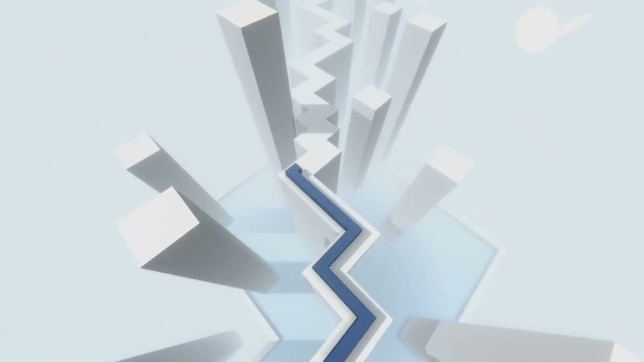 Dancing Line - The Winter (V1/Pre-Alpha Version) with PostProcessing