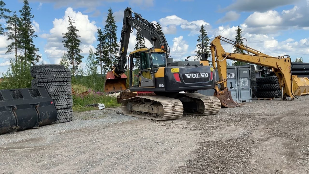 Grävmaskin Volvo EC1400LM, Älvsbyn, Klaravik auktioner