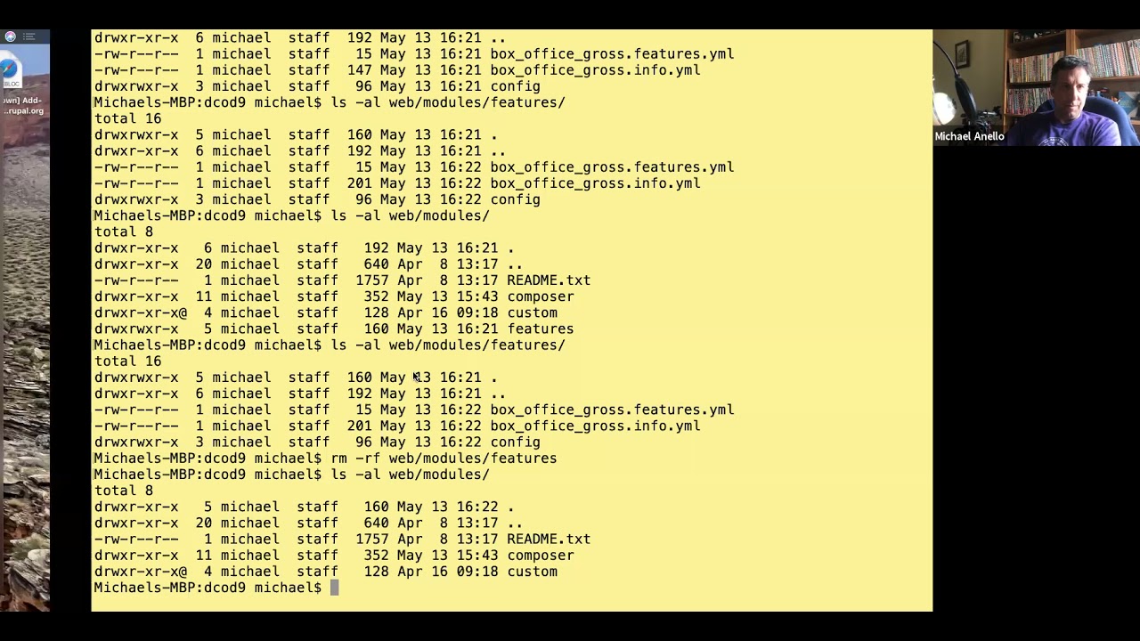 Features module in Drupal 9