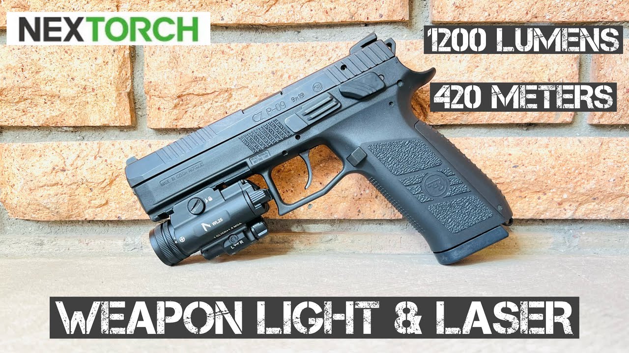 Nextorch WL25 Tactical Weapon Light & Laser Combo