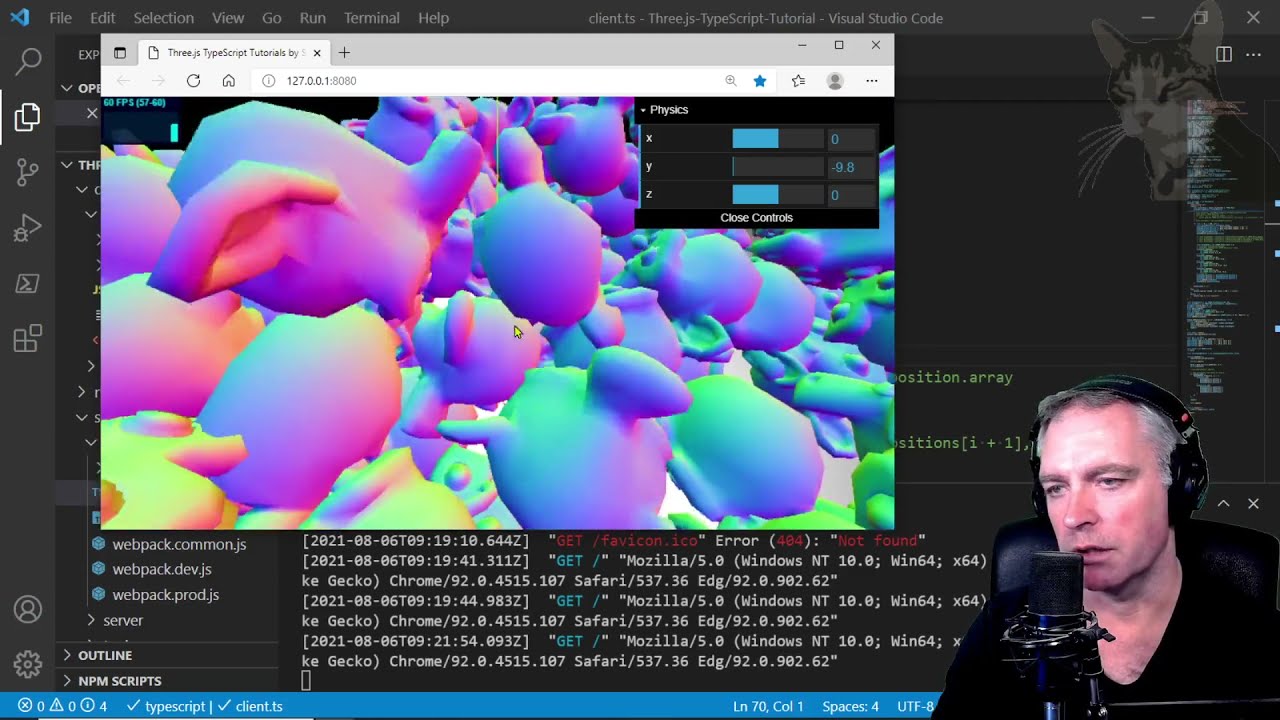 Threejs TypeScript : Host using GitLab Pages