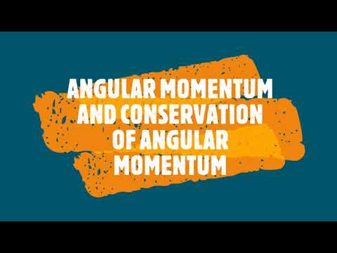 Angular Momentum and Principle of Conservation of Angular Momentum #physics #onlineclass #inertia