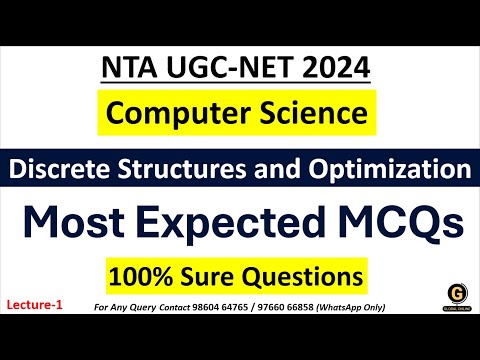 Software Engineering Important MCQs - 3 Video Lecture - Crash Course for UGC NET Computer science