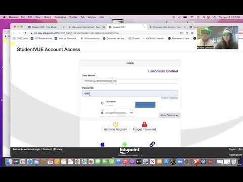 Logging Into StudentVue