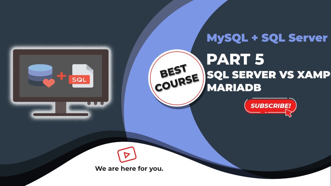 SQL Server Vs MySQL VS MariaDB | Introduction to MariaDB interface Part 5/32