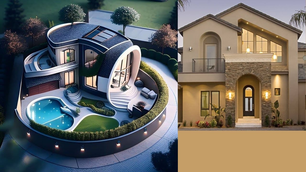 Modern House Front Elevation Design Ideas 2023 I House Exterior Wall Designs