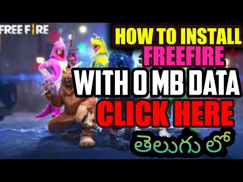 INSTALL FreeFire without INTERNET | NO DOWNLOAD TIPS AND TRICKS | INNOCENT GAMER | SUPPORT US