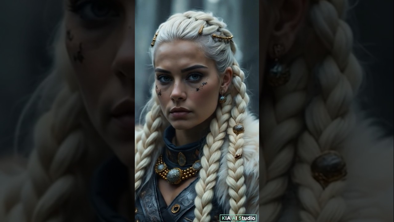 AI Viking Women: Nordic Warriors in Action!