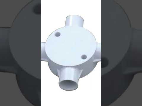 4 Way PVC Junction Box - Four Way PVC Junction Box Latest Price ...