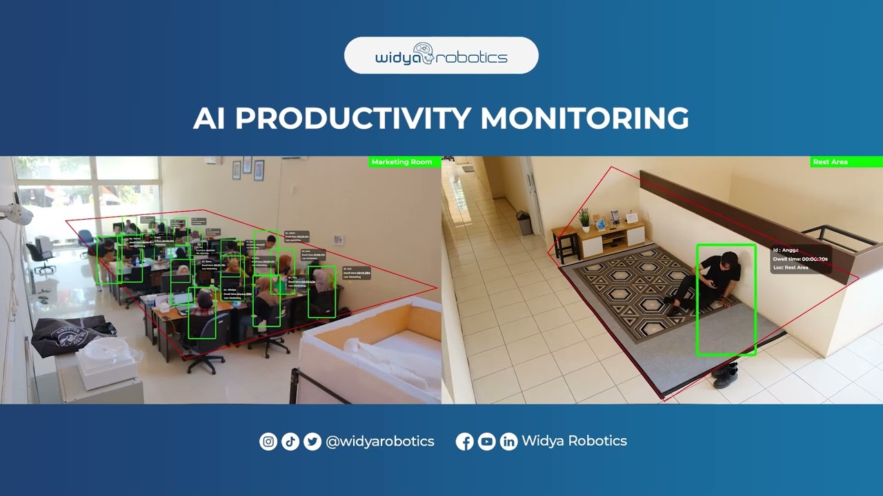 AI Productiviry Monitoring | Widya Robotics Vision Intelligence
