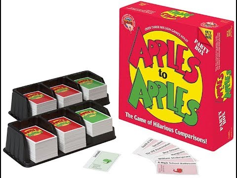Calvin's Got Game: Apples to Apples Review