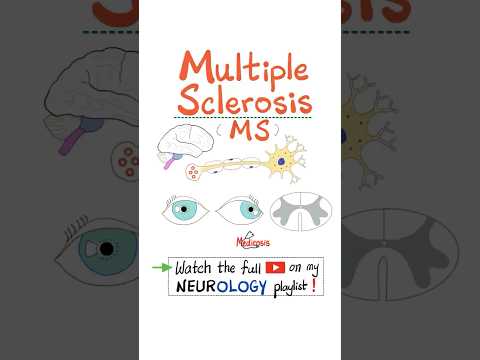 Multiple Sclerosis (MS), Demyelinating Autoimmune Disease…#anatomy #neuroscience #biology #science
