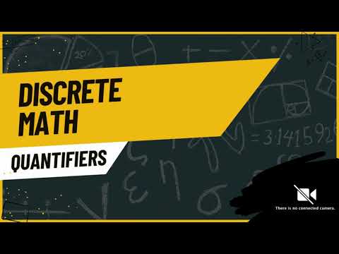 Discrete Math: Quantifiers in 5 mins