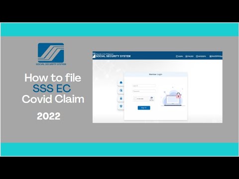 How to file SSS EC Covid Claim 2022