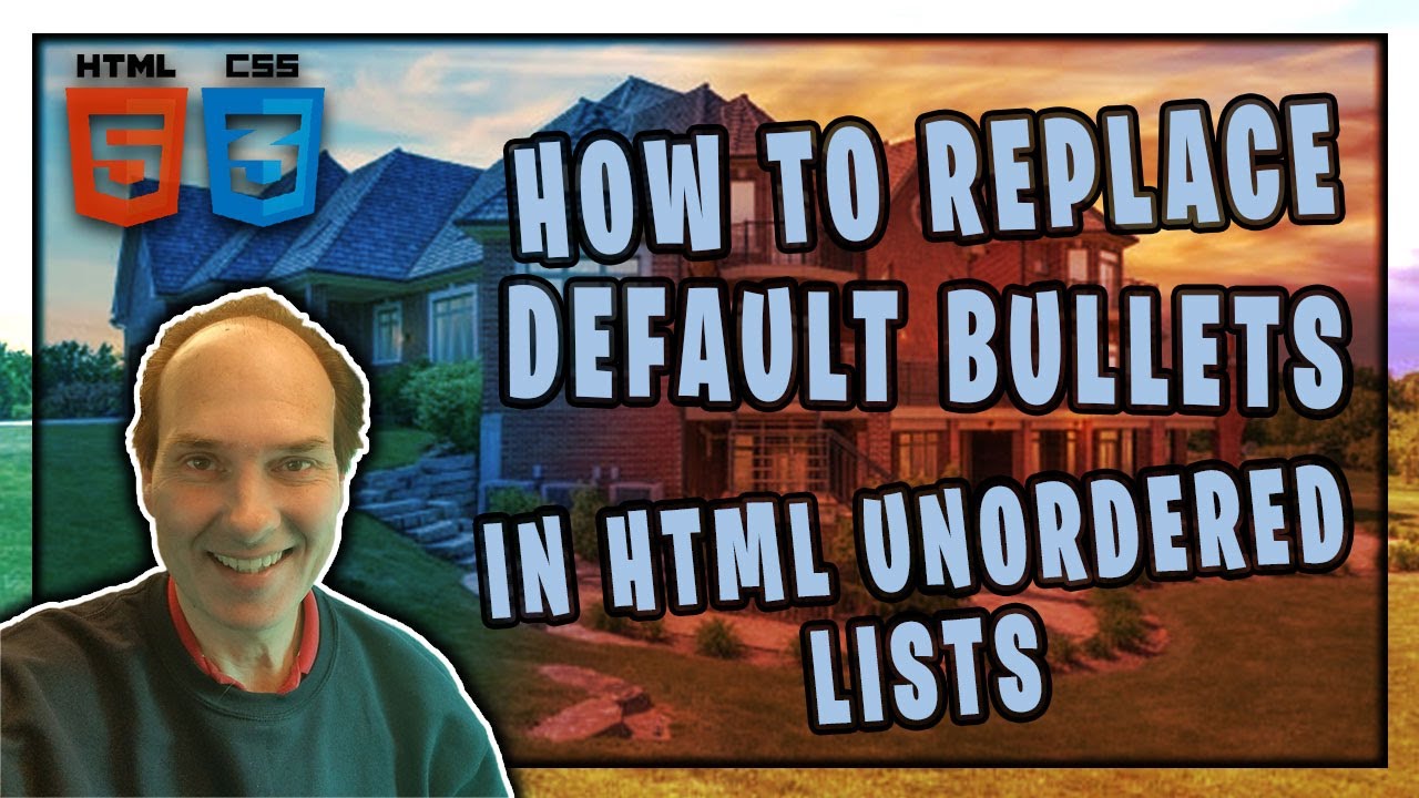How To Replace Default Bullets In HTML Unordered Lists | Font Awesome Tutorial