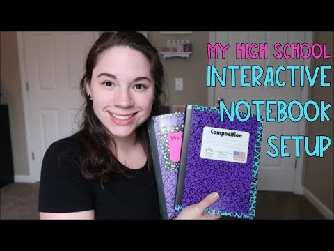 High School Interactive Notebook Set Up | Back to School Series