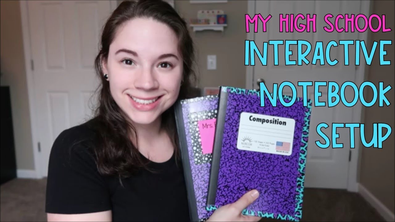 High School Interactive Notebook Set Up | Back to School Series