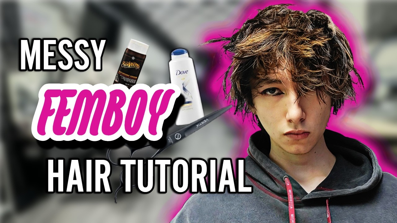 FEMBOY hair tutorial