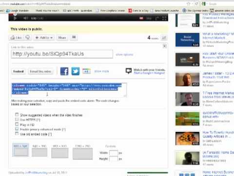 How To Embed A Video Into Wordpress