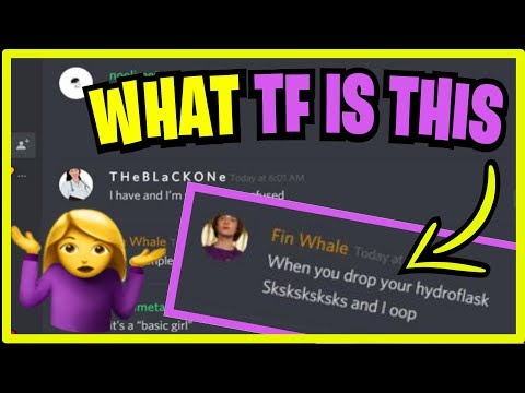 VSCO GIRLS ONLY DISCORD SERVERS! (I pretended to be a vsco girl)