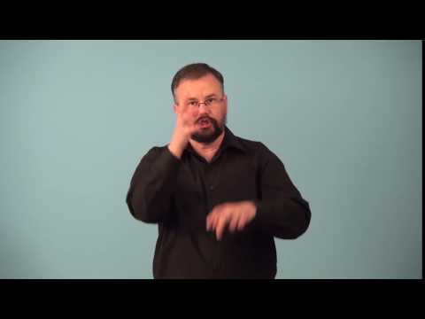 American Sign Language ASL Video Dictionary - security guard